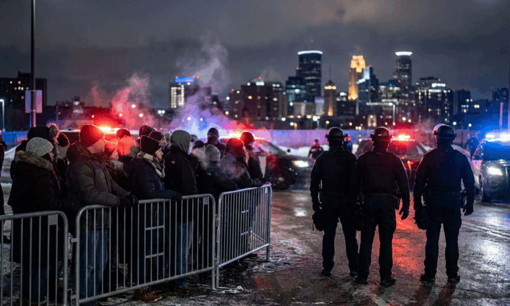 Hotel Attacked Amid Immigration Protest Chaos - Crystal Clear News