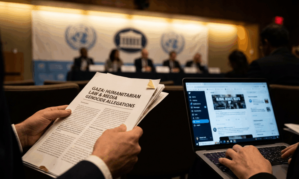 Genocide Claims Drive Debate Over Israel Gaza War - Crystal Clear News