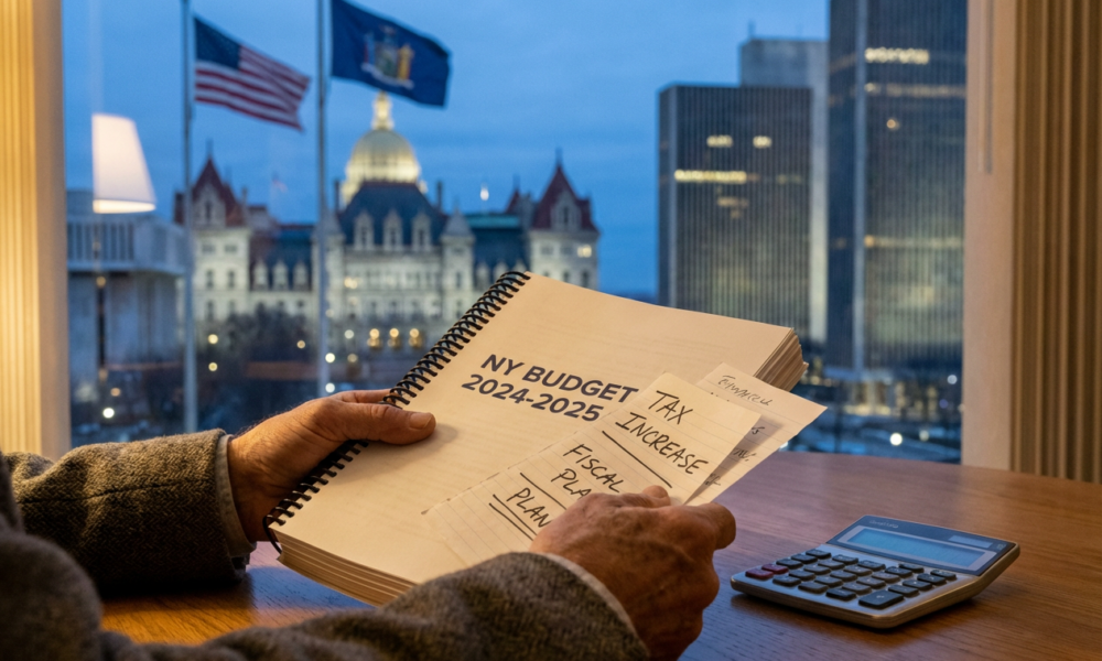 A Fiscal Power Struggle Brews Over New York's Tax Future - Crystal ...