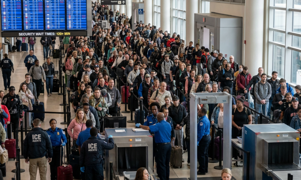 TSA Shortages Spark Unprecedented Delays at World’s Busiest Airport ...
