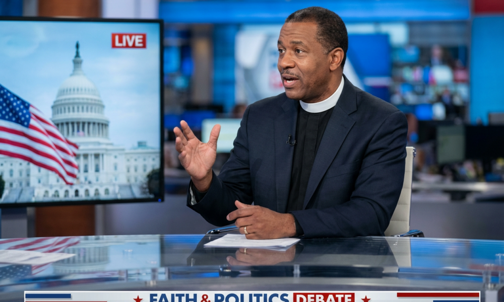 Warnock Sparks Outrage Over Trump-Faith Claims - Crystal Clear News