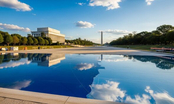 President Trump Reveals Stunning Progress on Lincoln Memorial ...